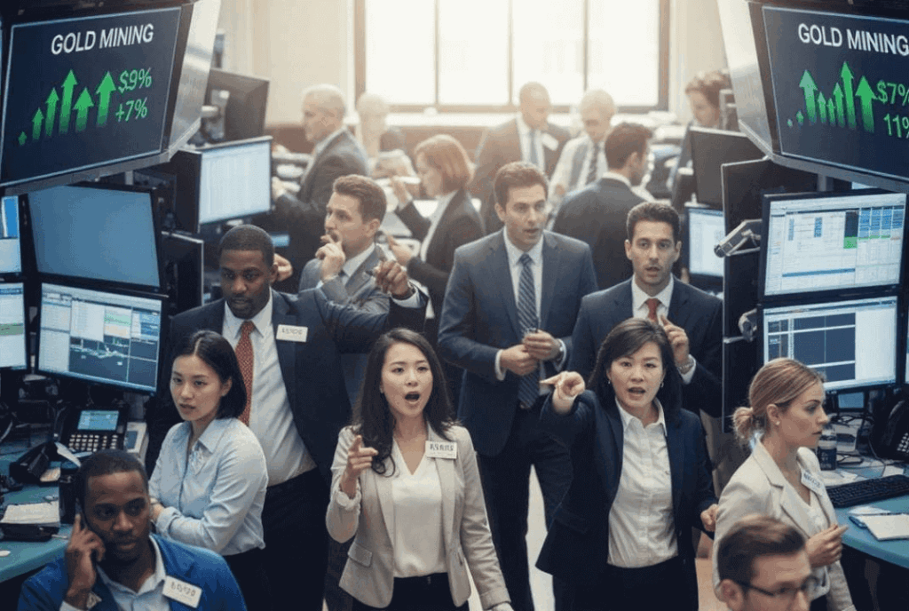Toronto Stock Market Hits Record High as Gold and Energy Shares Drive Gains