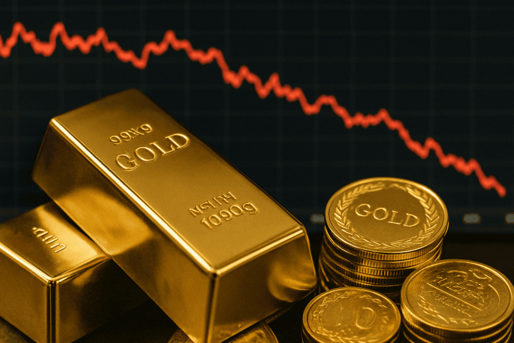 Gold Edges Lower as Rising US Treasury Yields Increase Pressure
